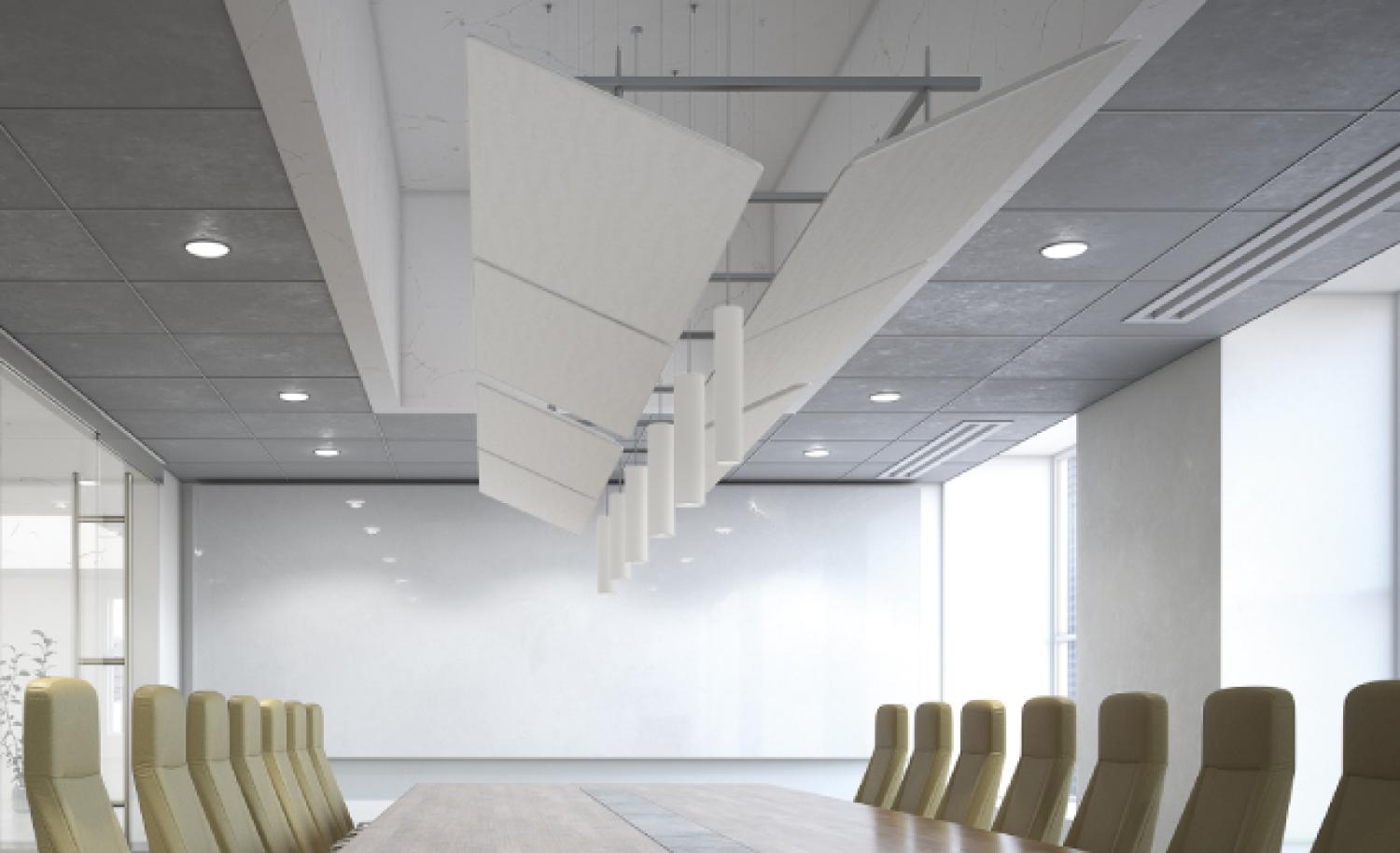 FLOAT sound absorbing ceiling panels | SATO | Sound absorbing ceiling ...